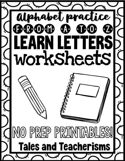 Alphabet Worksheets - Centers, Homework, Morning Work, Practice! | Made ...