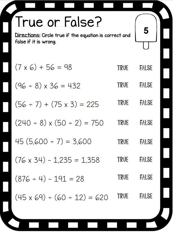 Fifth Grade Summer Review Pack: 40 days of ELA and Math, Summer School ...