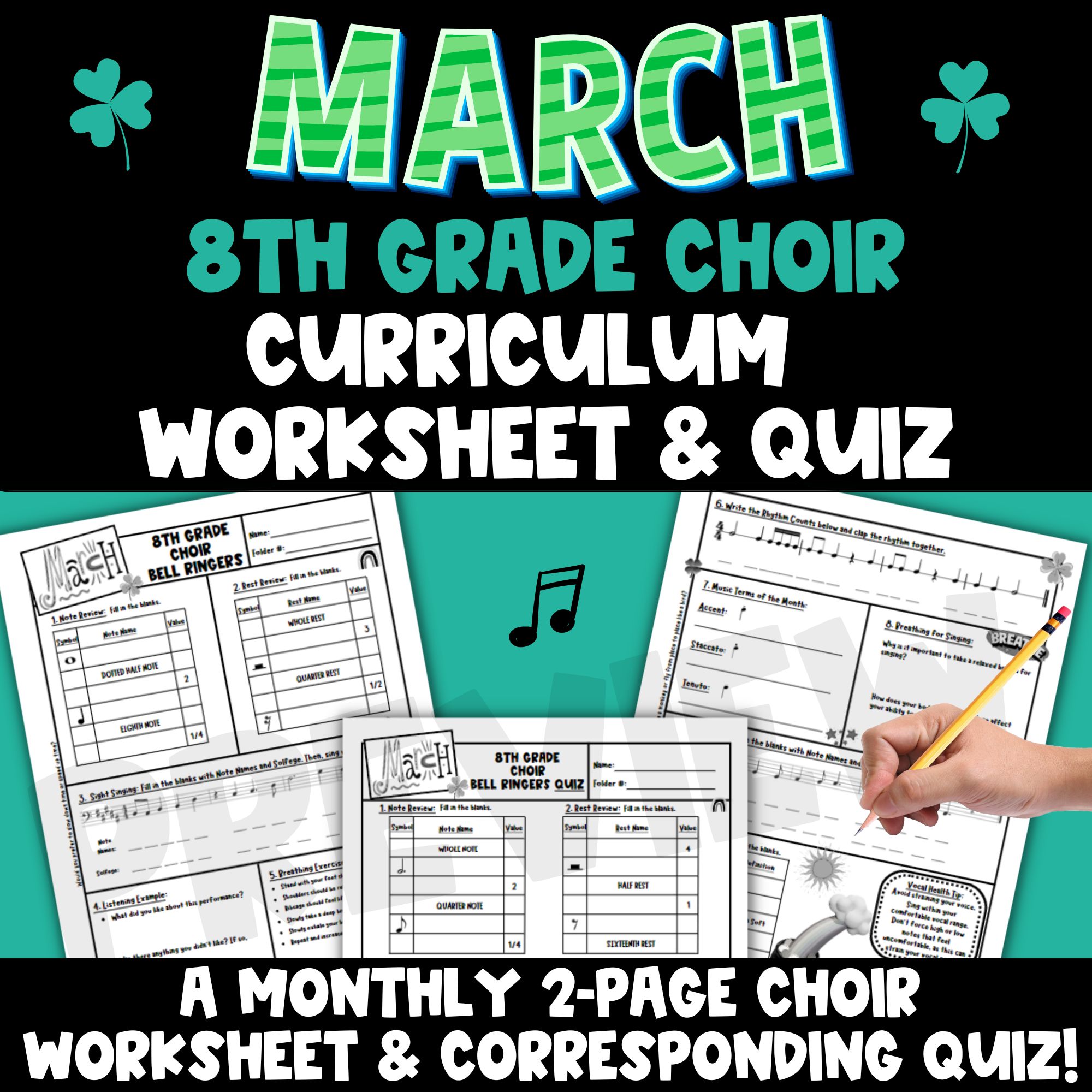 Music Concert To Do List for Choir, Band or Orchestra Concerts | Made ...