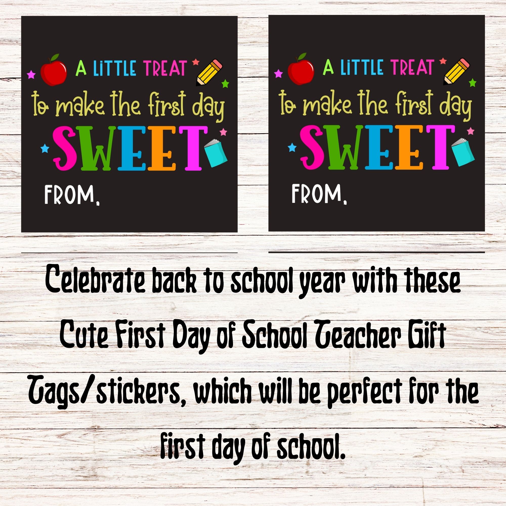 A Little Treat I Back to School Gift Tag | Made By Teachers