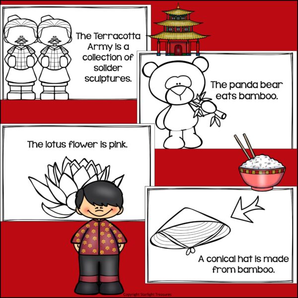 China Mini Book for Early Readers - A Country Study | Made By Teachers