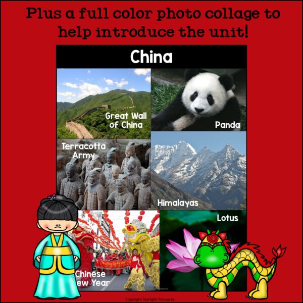 China Mini Book for Early Readers - A Country Study | Made By Teachers