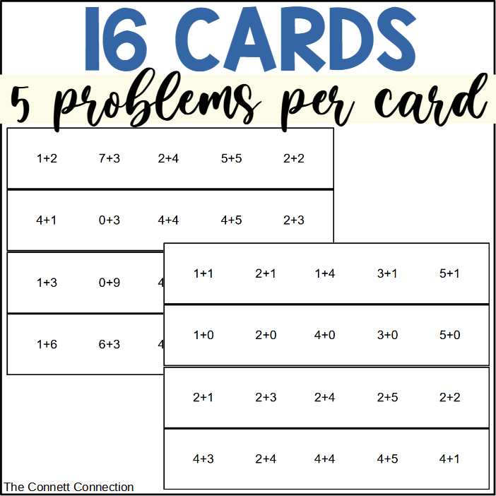Addition Clip Strips for Sums up to 10 | Made By Teachers