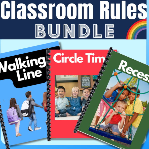 Classroom Rules Bundle Social Skill Stories Posters & Visual Schedules ...