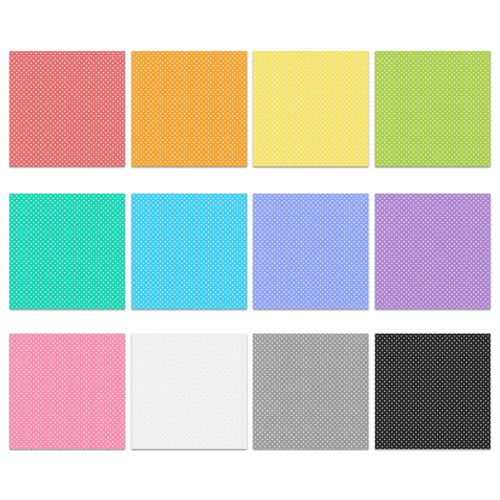 Rainbow Polka Dot Digital Papers - Commercial Use OK | Made By Teachers