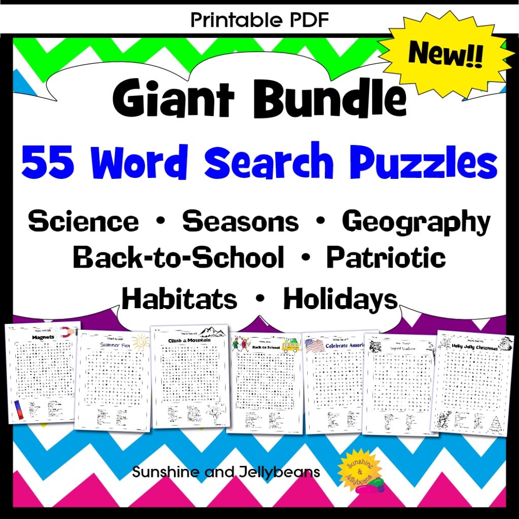 Word search puzzles | Made By Teachers