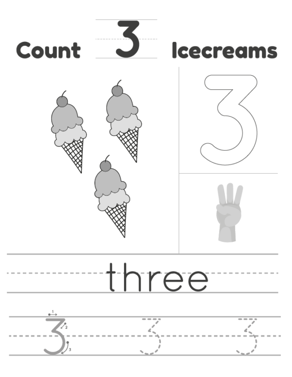 Number Tracing Book for Preschoolers and Kids ages 3-5 | Made By Teachers