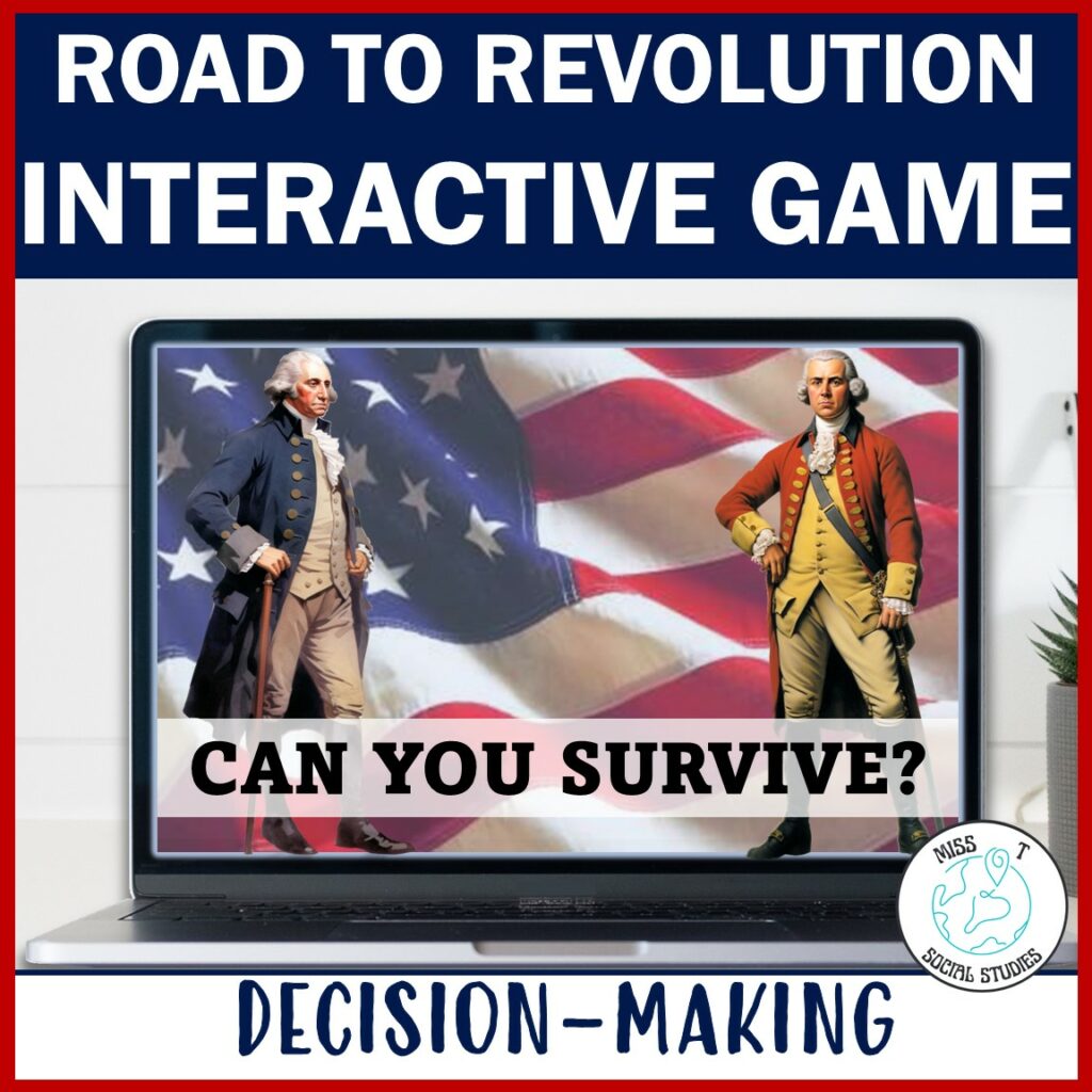 Causes of American Revolution Interactive Simulation: Boston Tea Party ...