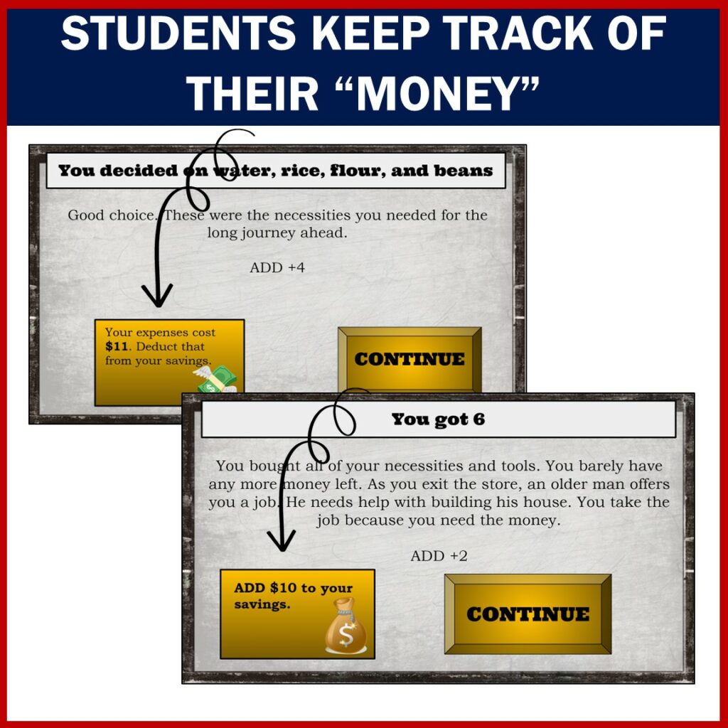 California Gold Rush Westward Expansion: Interactive Decision Making ...