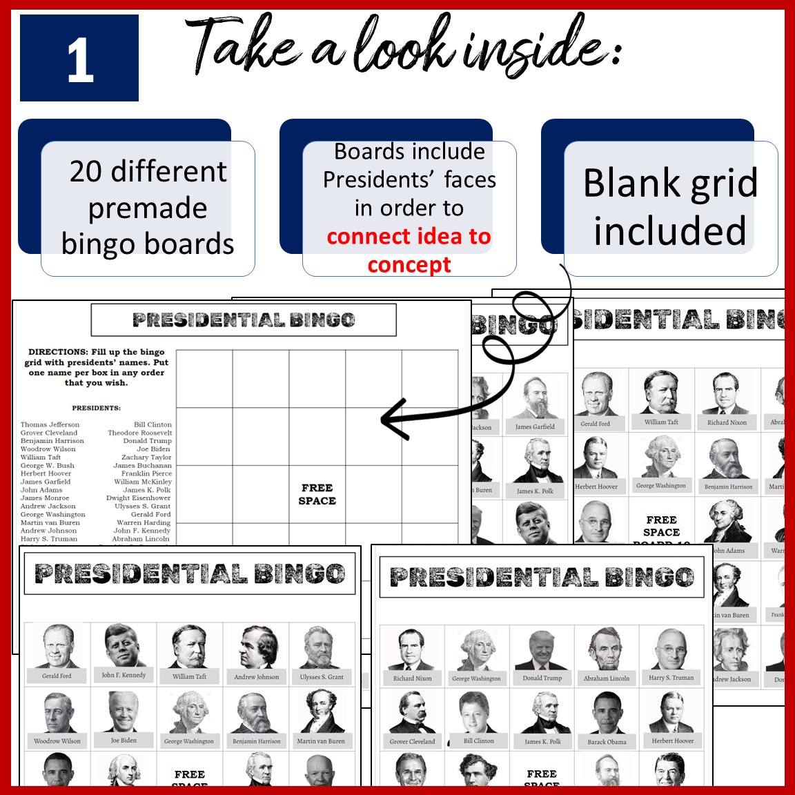 Back to school social studies or beginning of year bingo review game ...