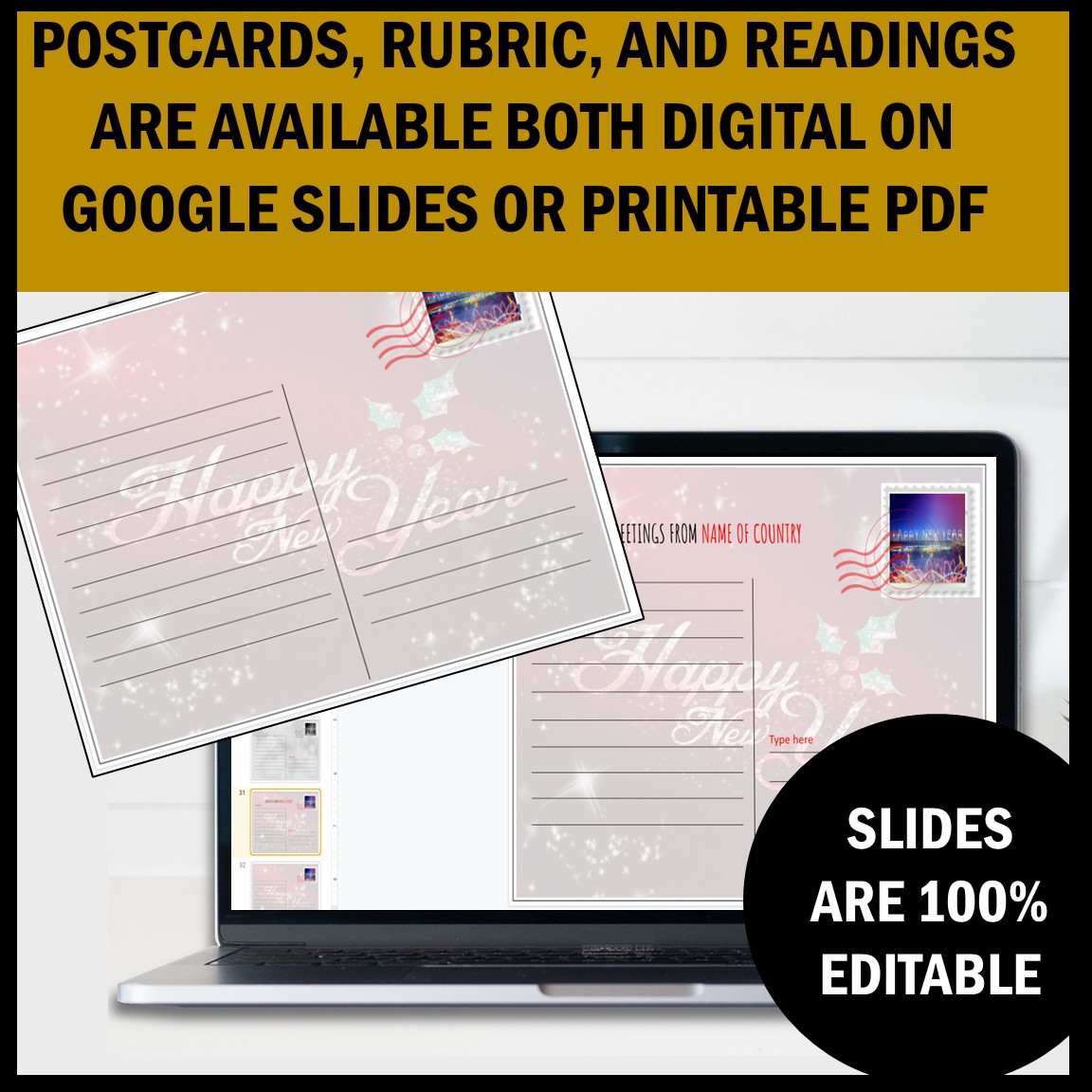 New Years Around the World social studies project with interactive map ...