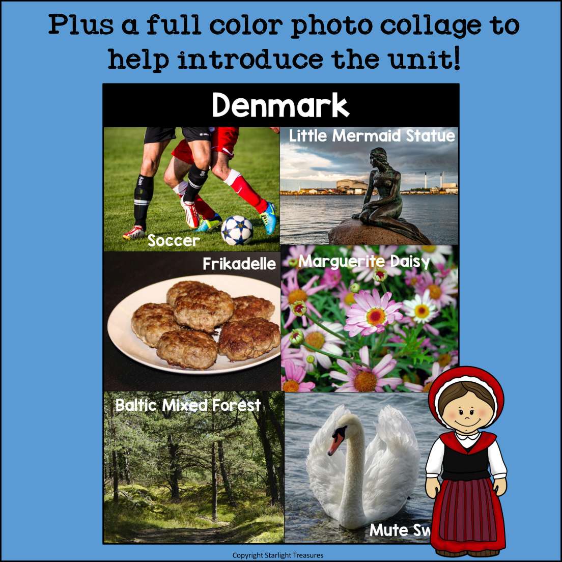 Denmark Mini Book for Early Readers - A Country Study | Made By Teachers