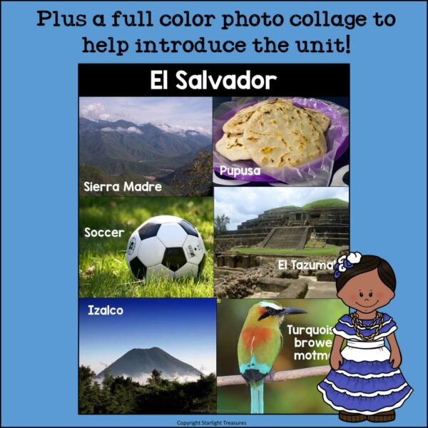 El Salvador Mini Book for Early Readers - A Country Study - Made By ...