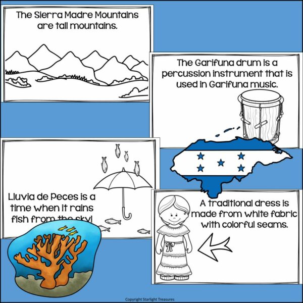 Honduras Mini Book for Early Readers - A Country Study | Made By Teachers