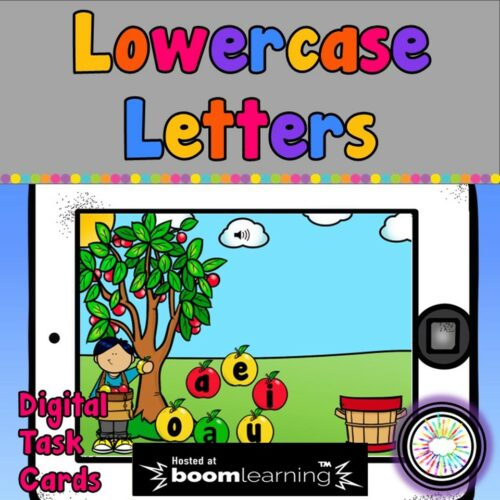 Lowercase letters Boom Cards™ - Made By Teachers