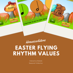 Easter Flying Rhythms Interactive Music Games | Made By Teachers