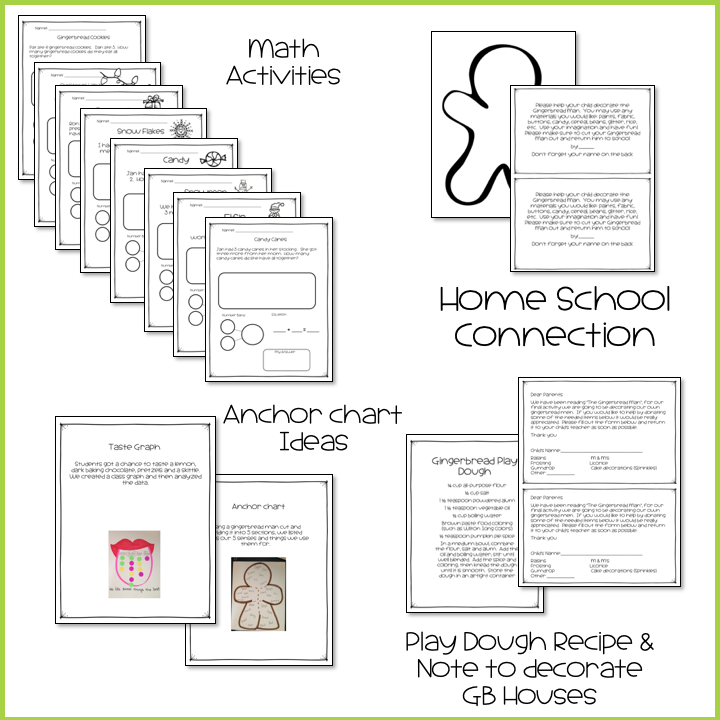 5 Senses with the Gingerbread Man | Made By Teachers