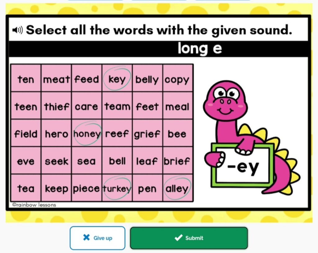 Long Vowels Review Boom Cards | Long Vowel Games | Long Vowel Sort ...