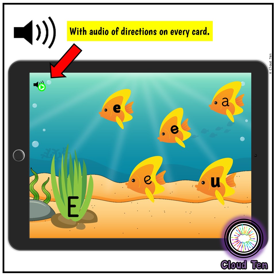 Letter matching Digital Task Cards | BOOM CARDS™ | Made By Teachers