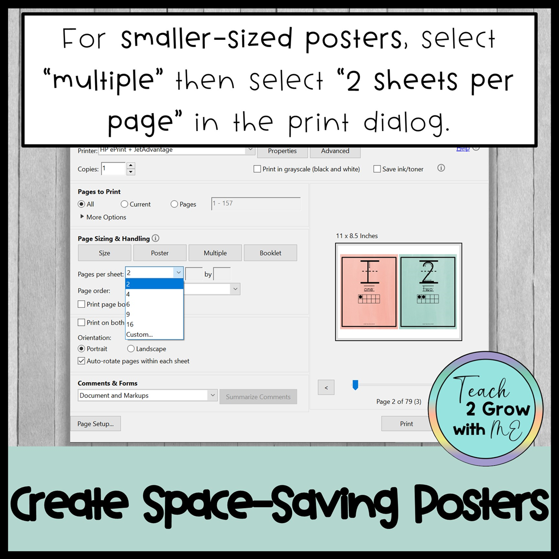 Number Posters 0-30 Boho Rainbow Classroom Decor | Made By Teachers