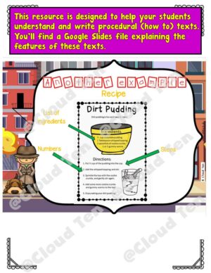 Procedural Texts in Google Slides™ | Made By Teachers