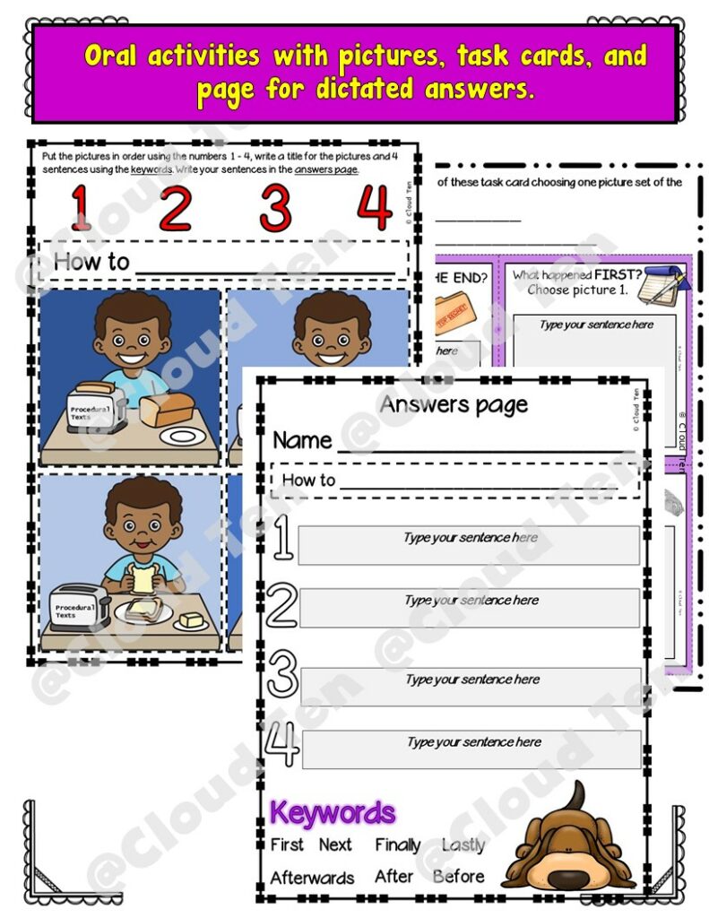 Procedural Texts in Google Slides™ | Made By Teachers