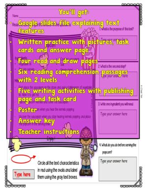 Procedural Texts in Google Slides™ | Made By Teachers