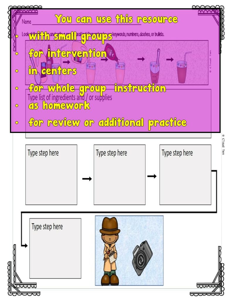 Procedural Texts in Google Slides™ | Made By Teachers