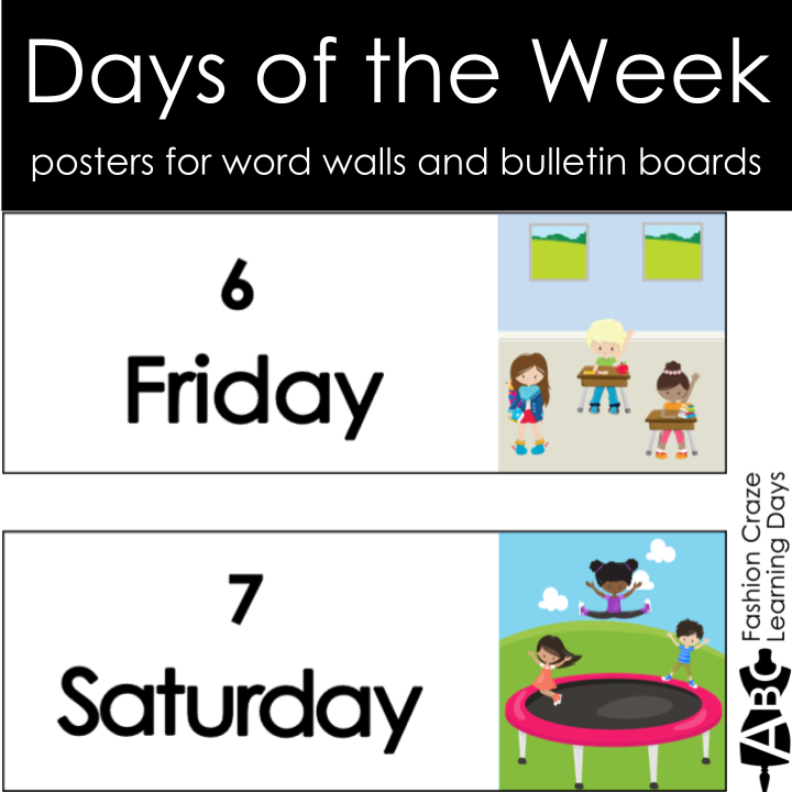 Days of the Week Posters | Made By Teachers