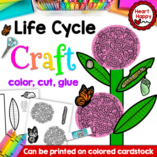 Butterfly Life Cycle Activity | Spring Craft | Made By Teachers
