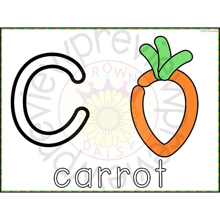 Alphabet Playdough Mats and Cards Letter C | Made By Teachers