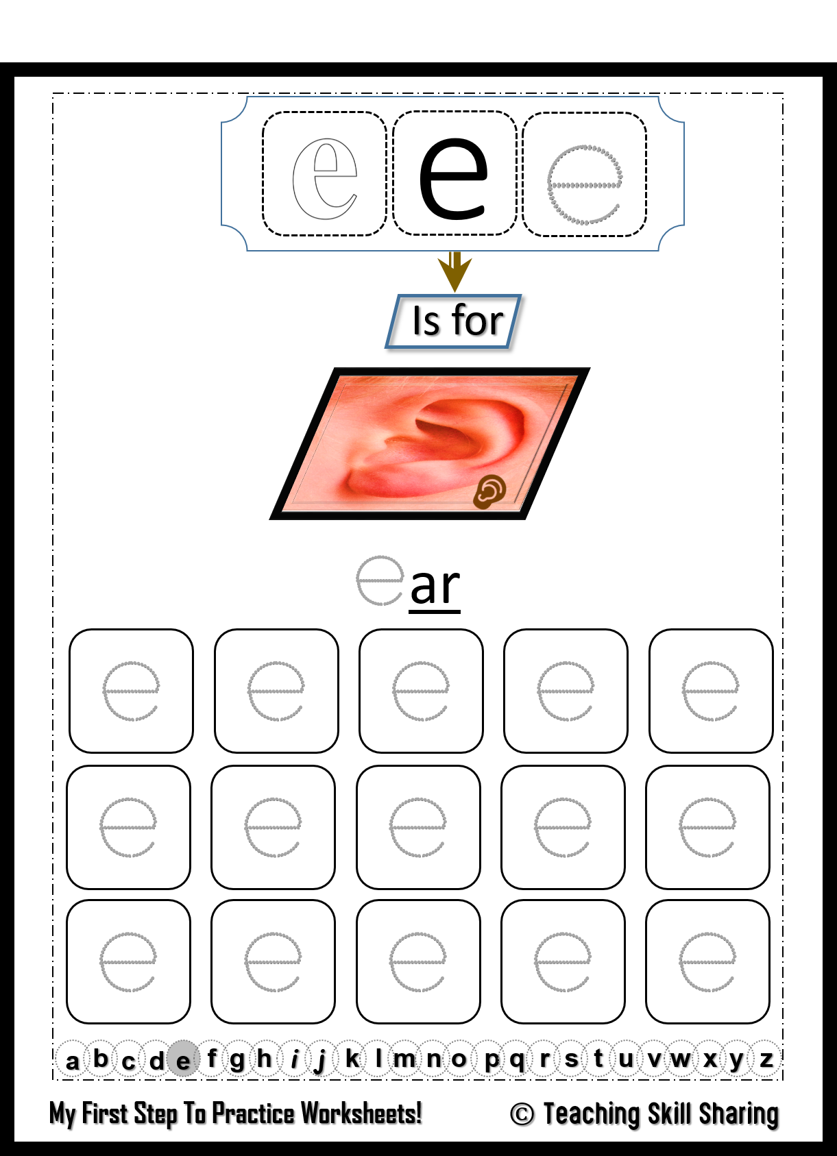 My First Step … !Practicing, Tracing, and Writing More Letters! | Made ...