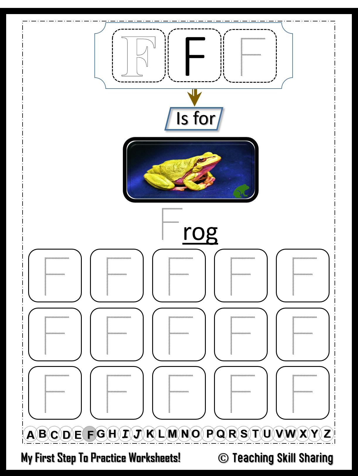 My First Step … !Practicing, Tracing, and Writing More Letters! | Made ...