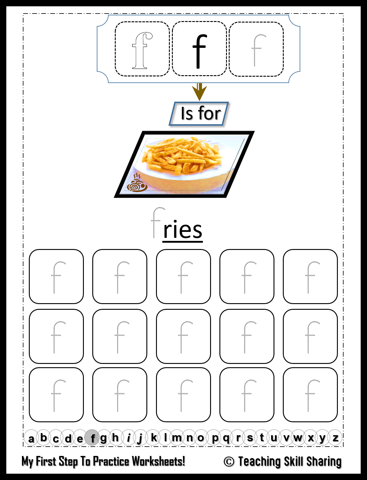 My First Step … !Practicing, Tracing, and Writing More Letters! | Made ...
