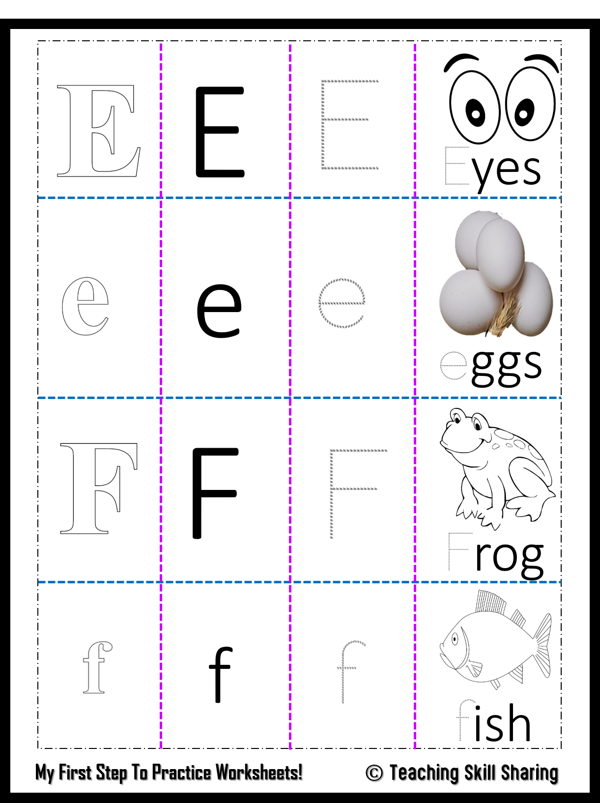 My First Step … !Practicing, Tracing, and Writing More Letters! | Made ...