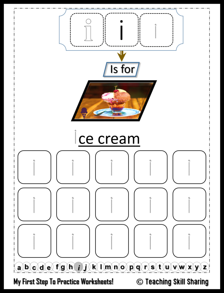 My First Step … !Practicing, Tracing, and Writing More Letters! | Made ...