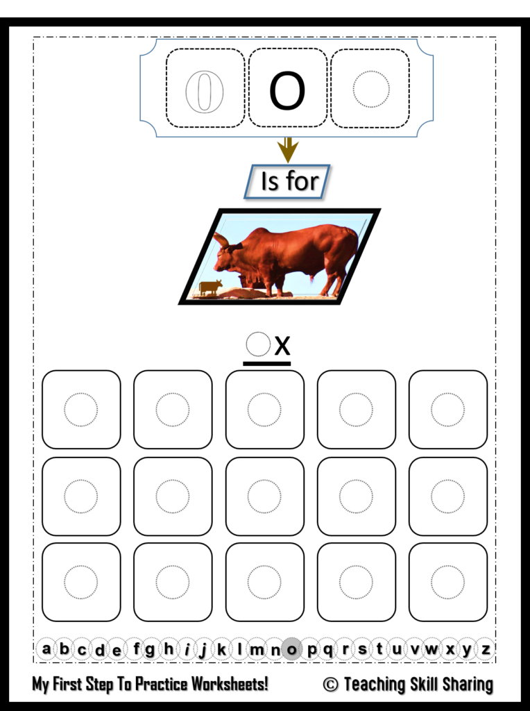 My First Step … !Practicing, Tracing, and Writing More Letters! | Made ...