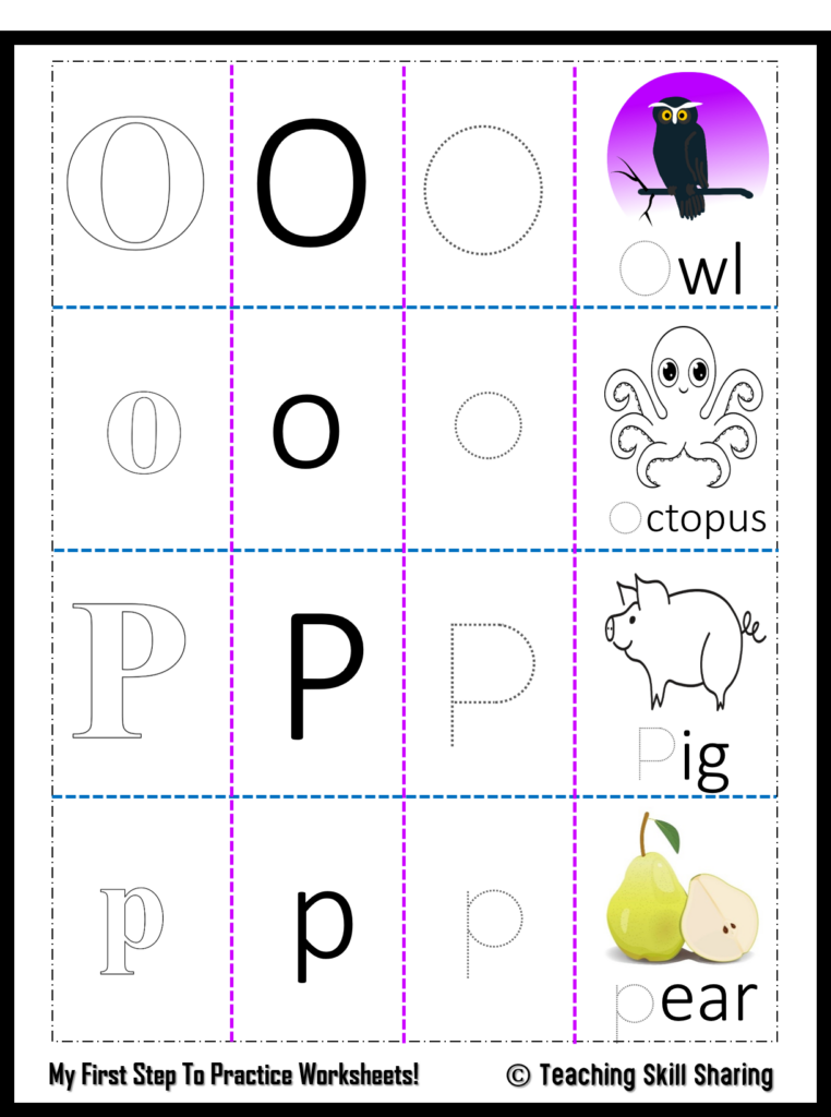 My First Step … !Practicing, Tracing, and Writing More Letters! | Made ...
