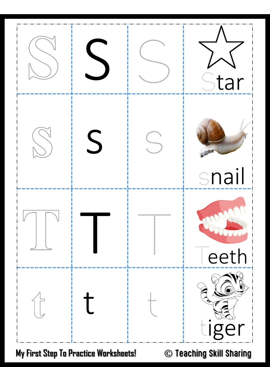 My First Step … !Practicing, Tracing, and Writing More Letters! | Made ...