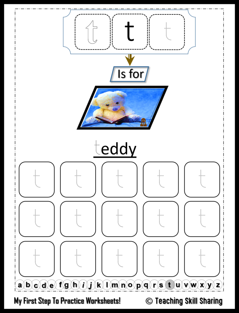 My First Step … !Practicing, Tracing, and Writing More Letters! | Made ...