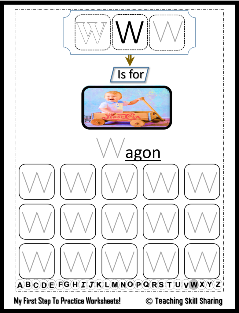 My First Step … !Practicing, Tracing, and Writing More Letters! | Made ...