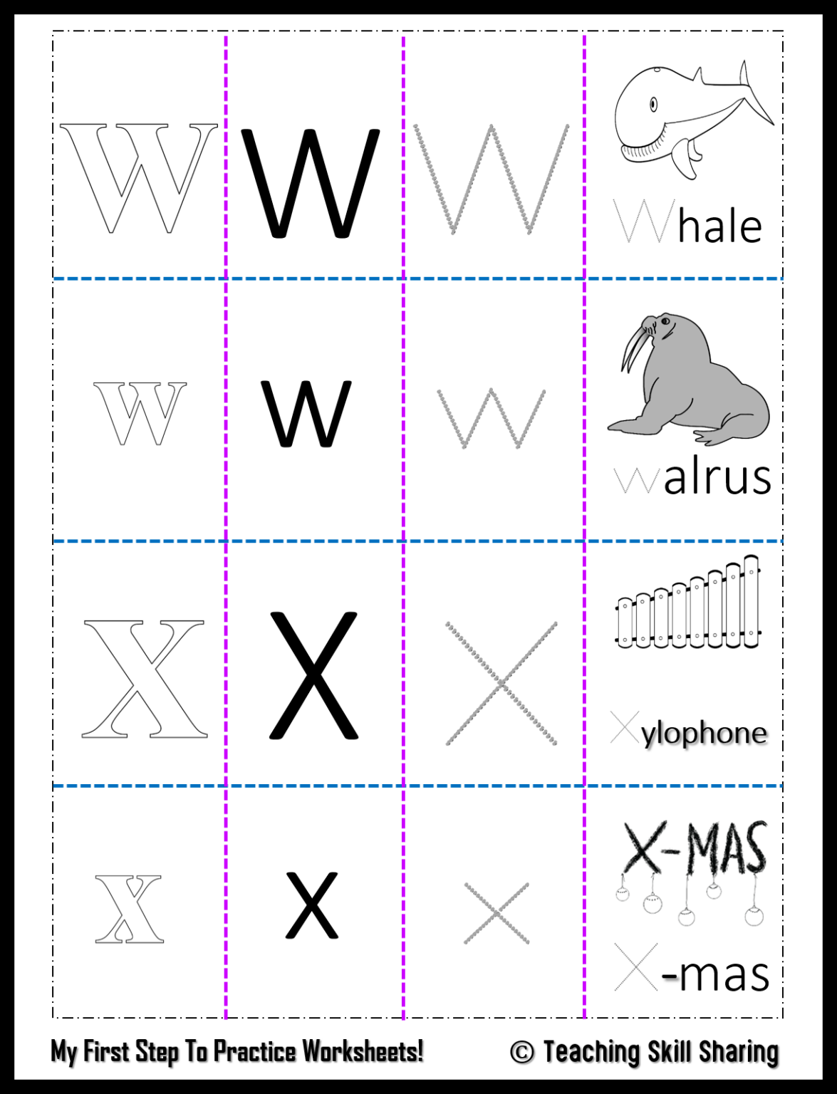 My First Step … !Practicing, Tracing, and Writing More Letters! | Made ...