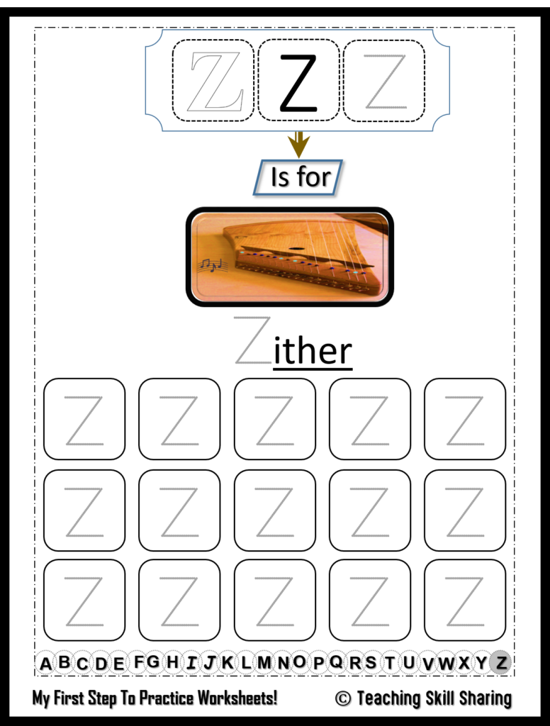 My First Step … !Practicing, Tracing, and Writing More Letters! | Made ...