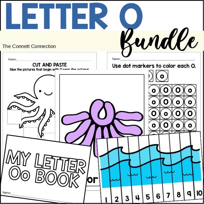 Letter O Worksheets