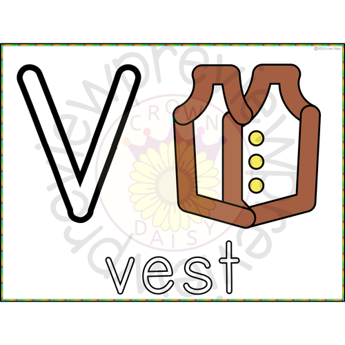 Letter V Alphabet Playdough Mats and Cards | Made By Teachers