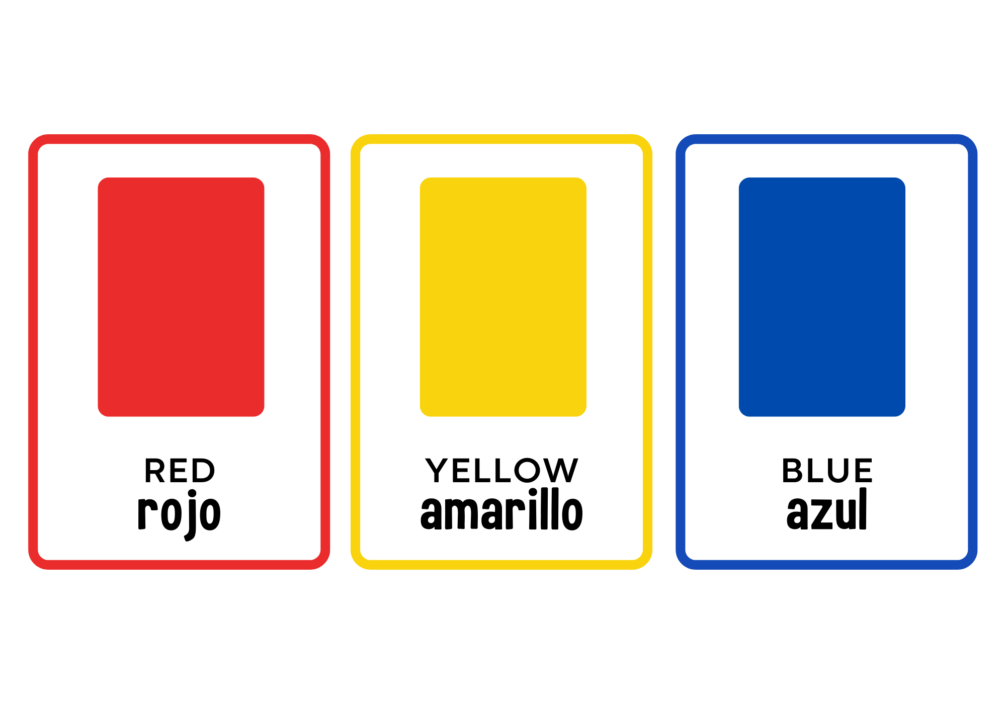 Vibrant Vocabulario: Learn Colors in Spanish with Posters | Made By ...