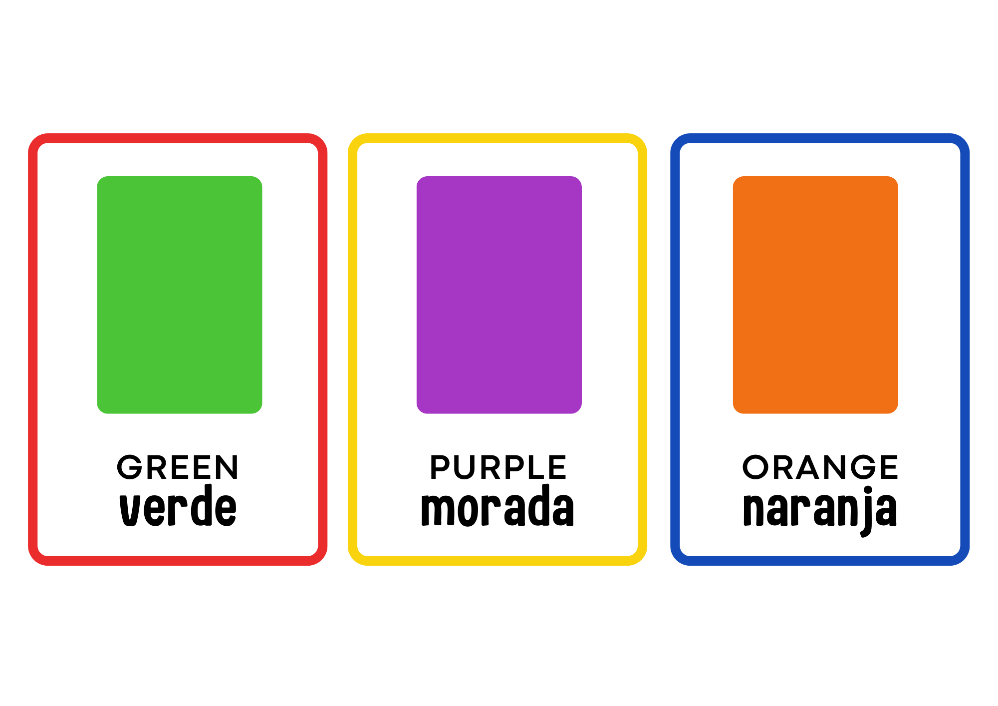 Vibrant Vocabulario: Learn Colors in Spanish with Posters | Made By ...
