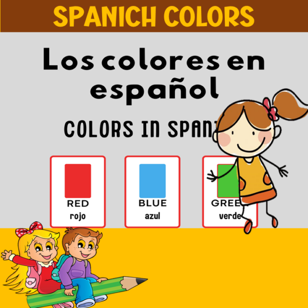 Vibrant Vocabulario: Learn Colors in Spanish with Posters | Made By ...