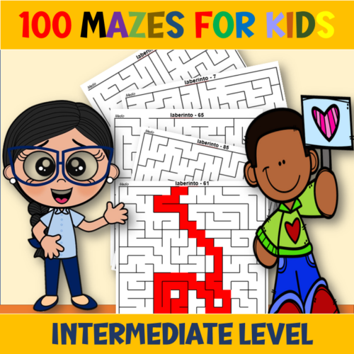 The Ultimate Brain Challenge: Intermediate Liberintos Puzzle Books ...