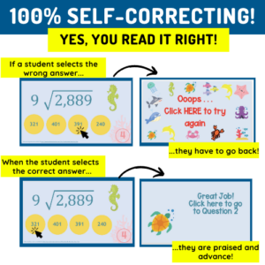 Fourth Grade Long Division Worksheets and Video Game | Made By Teachers